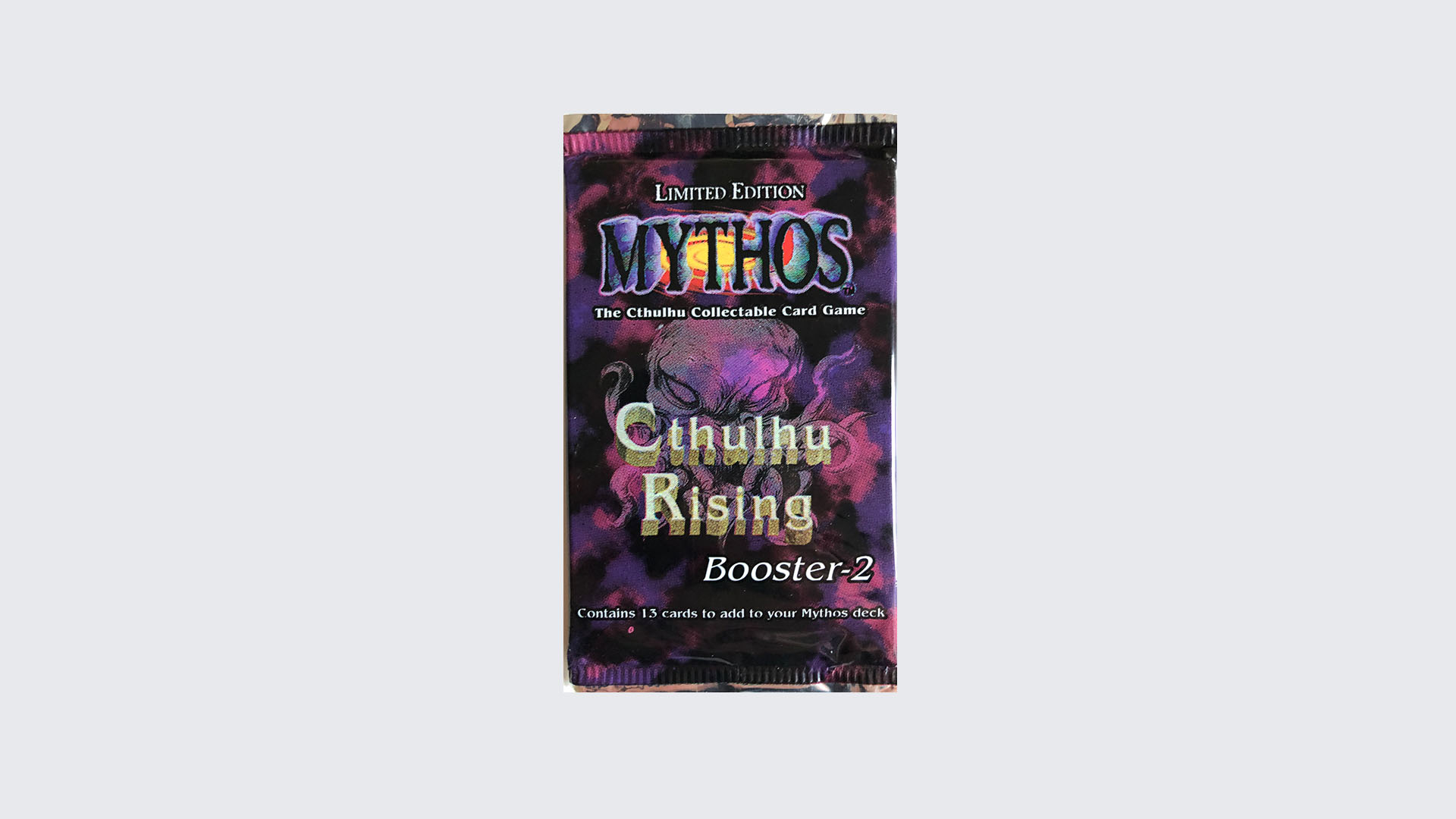 Mythos CCG: Cthulhu Rising Booster Pack (1996)